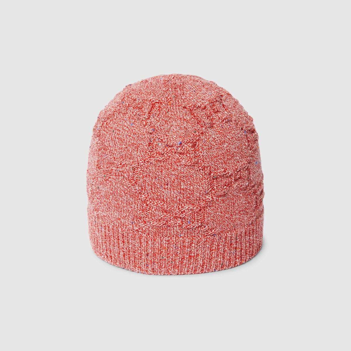 Baby GG cotton jacquard hat in red | GUCCI® AU
