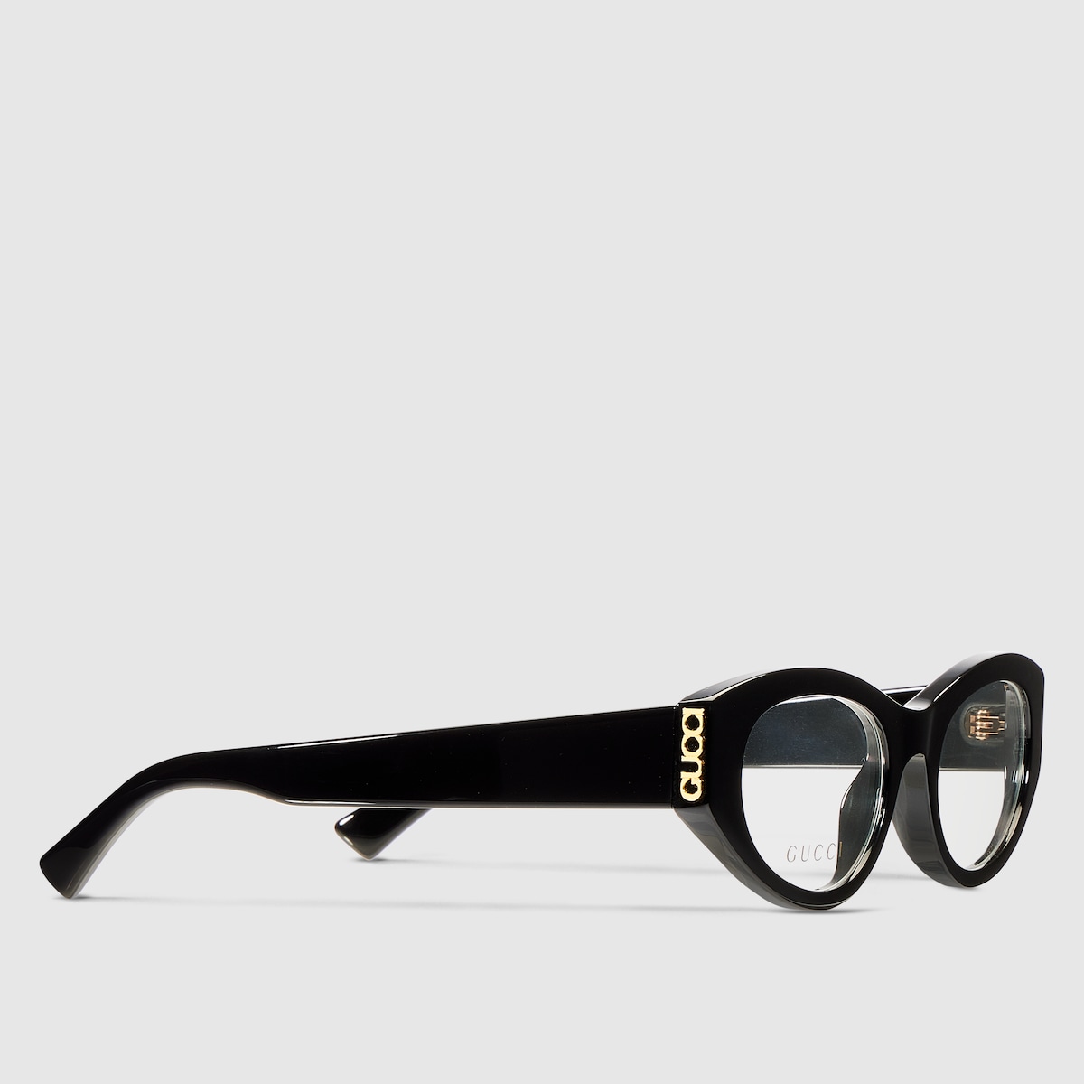 Oval optical frame in black | GUCCI® US