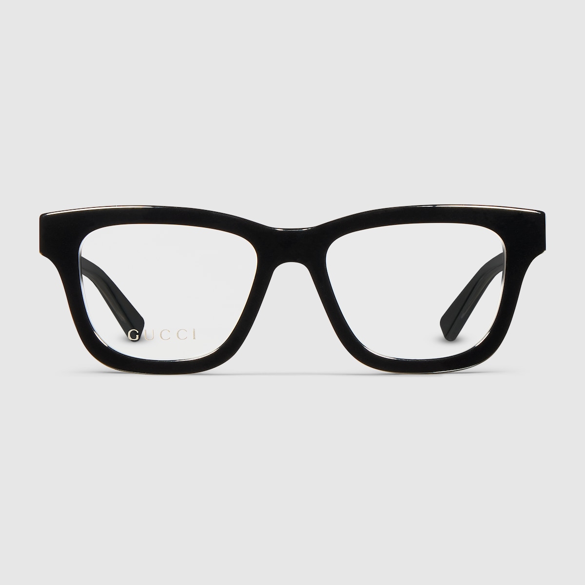 Cat-eye optical frame in black | GUCCI® US
