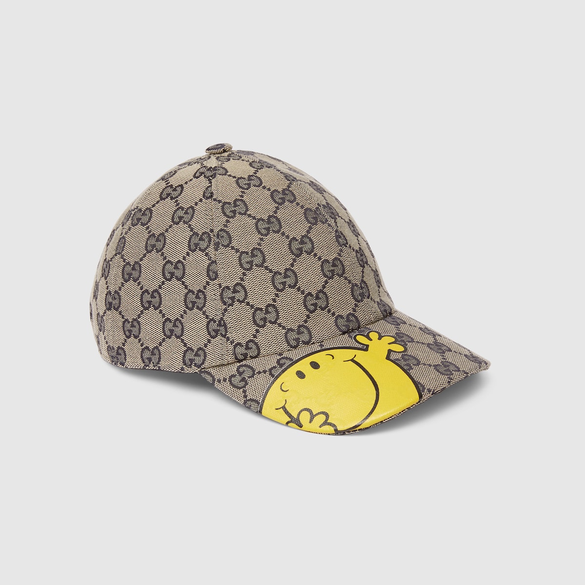Children's GG canvas baseball hat in beige and blue | GUCCI® US