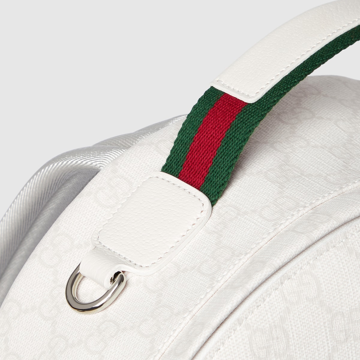 Medium GG backpack in white GG Supreme | GUCCI® UK