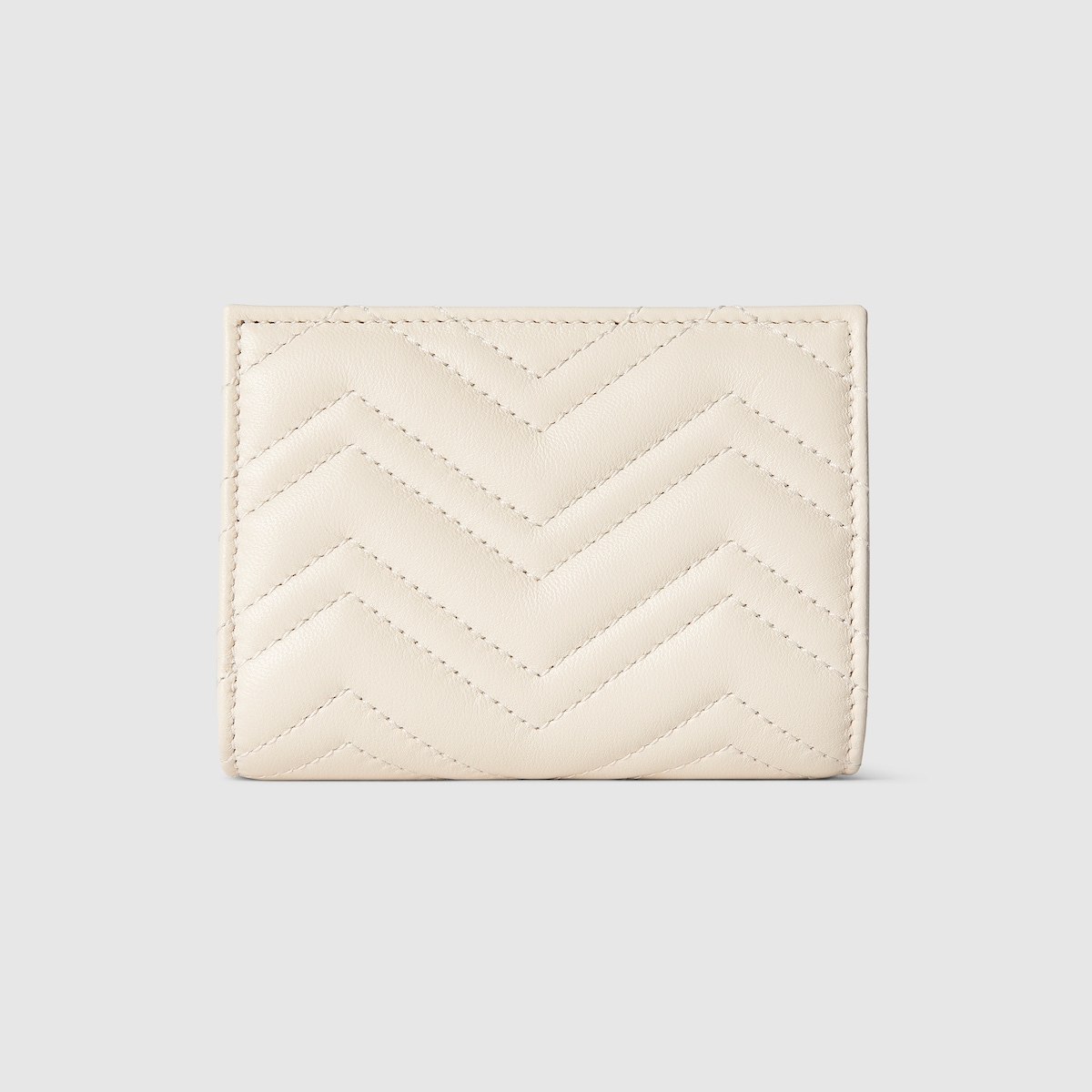 GG Marmont wallet in ivory leather | GUCCI® US