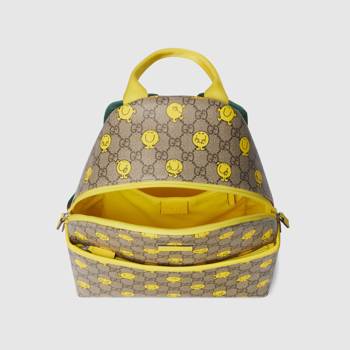 Children's printed GG backpack in beige and brown GG Supreme | GUCCI® US