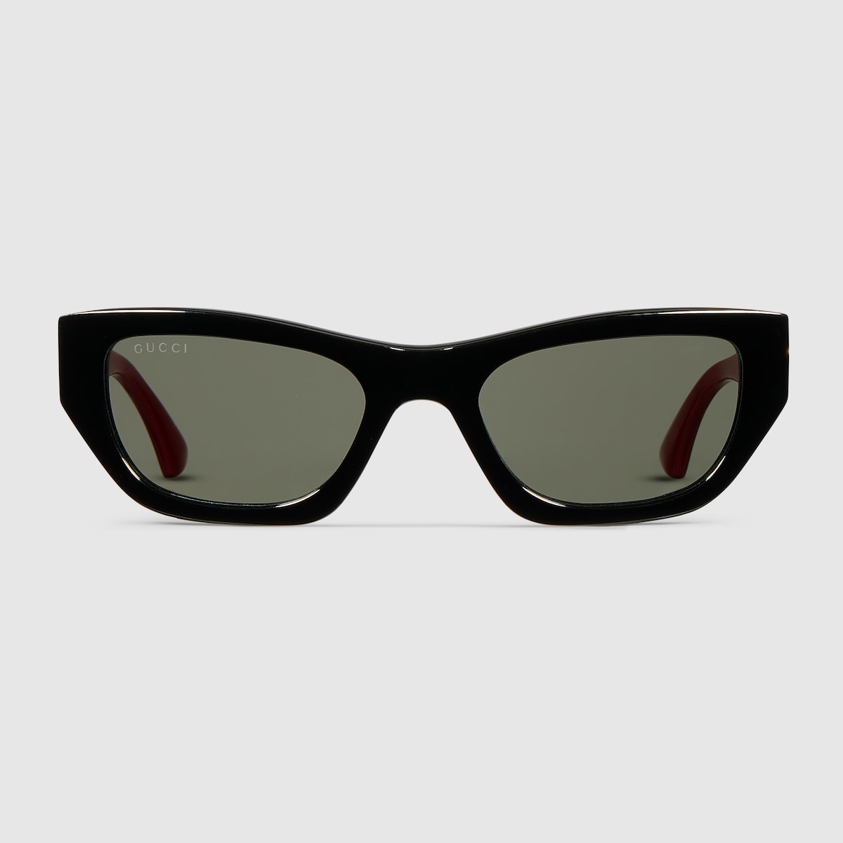 Cat-eye sunglasses in black | GUCCI® NZ
