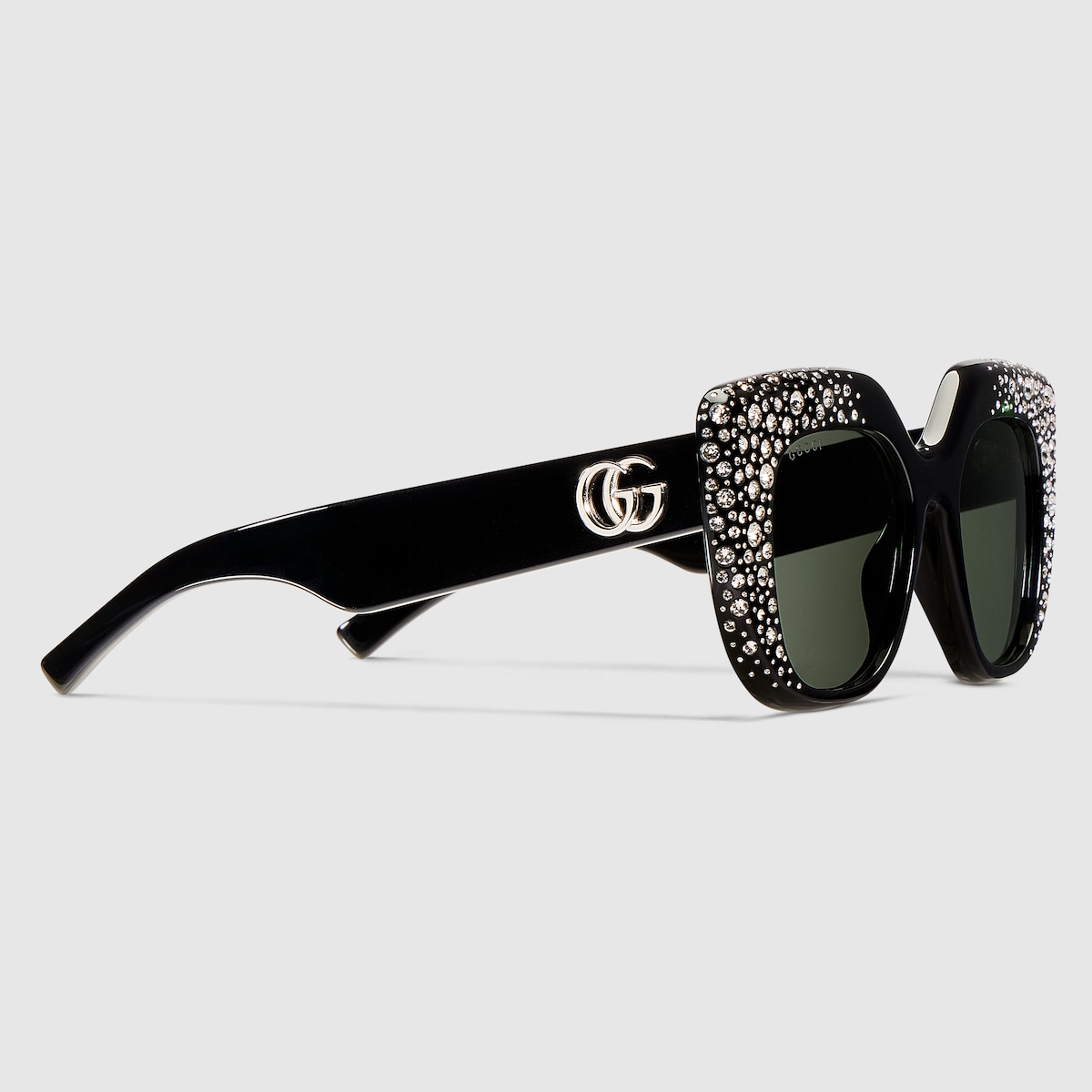 Square frame sunglasses in black | GUCCI® NL