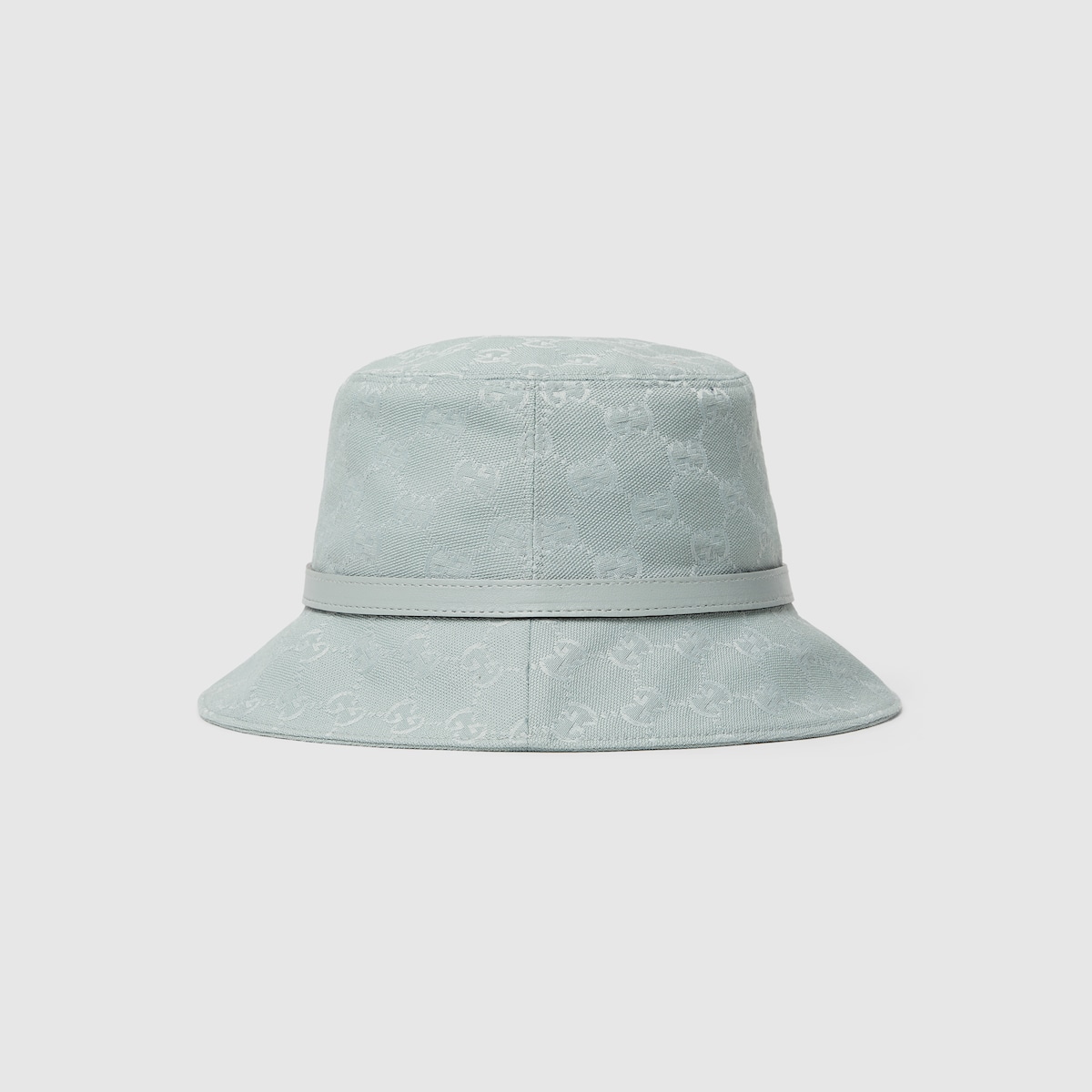 GG canvas bucket hat in icy blue | GUCCI® US