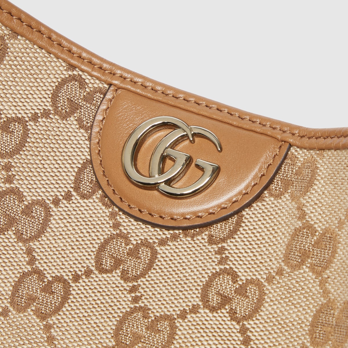 Gucci Diana small shoulder bag in beige and brown GG canvas | GUCCI® US