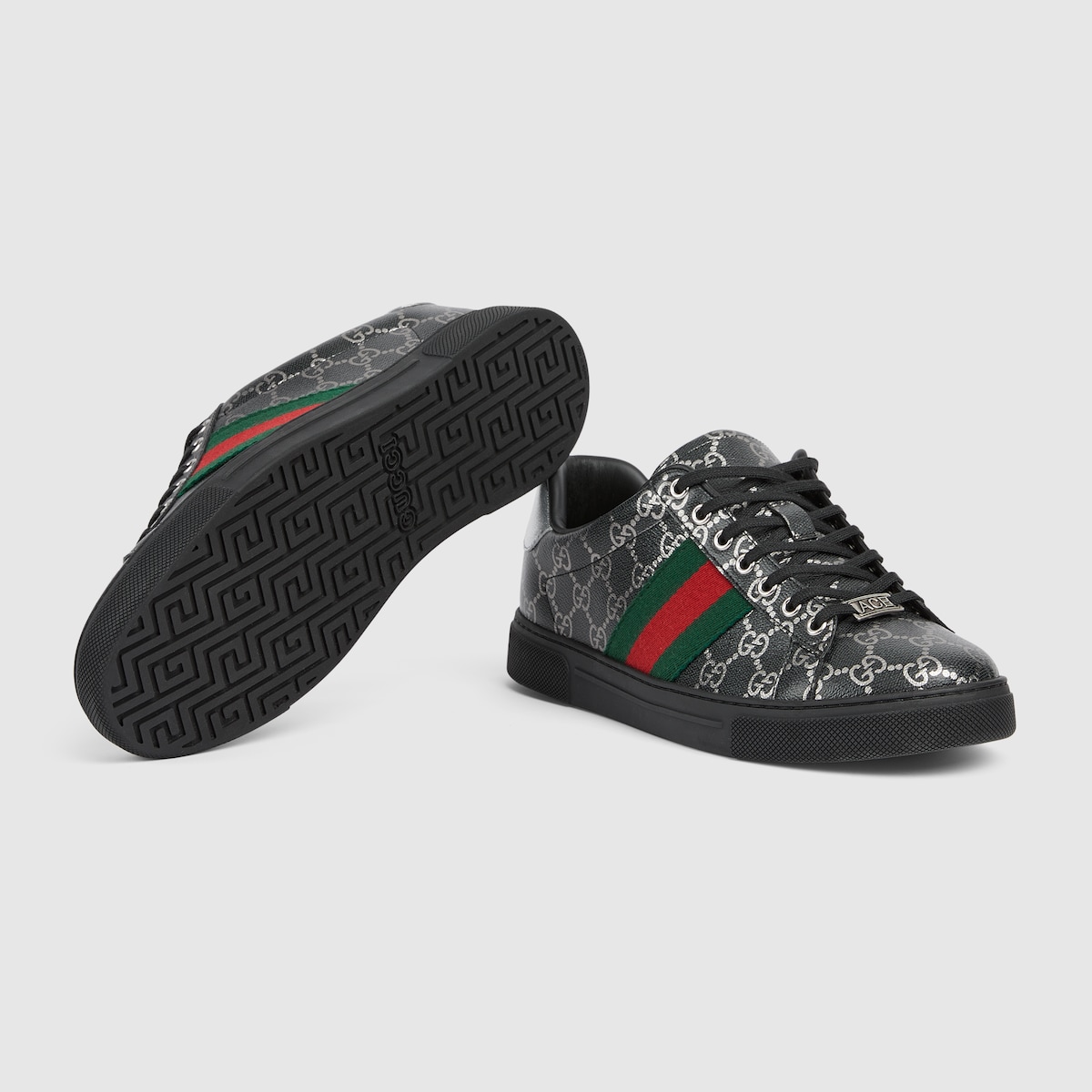 Men's Gucci Ace sneaker in black GG fabric | GUCCI® US