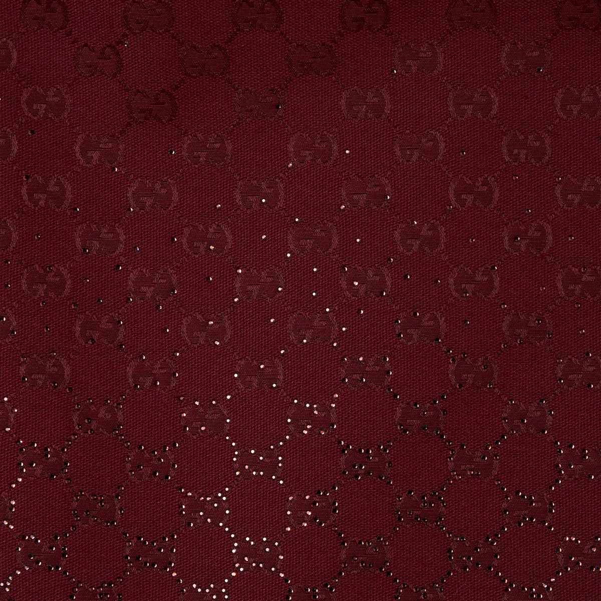 GG canvas skirt with crystals in Gucci Rosso Ancora red | GUCCI® US