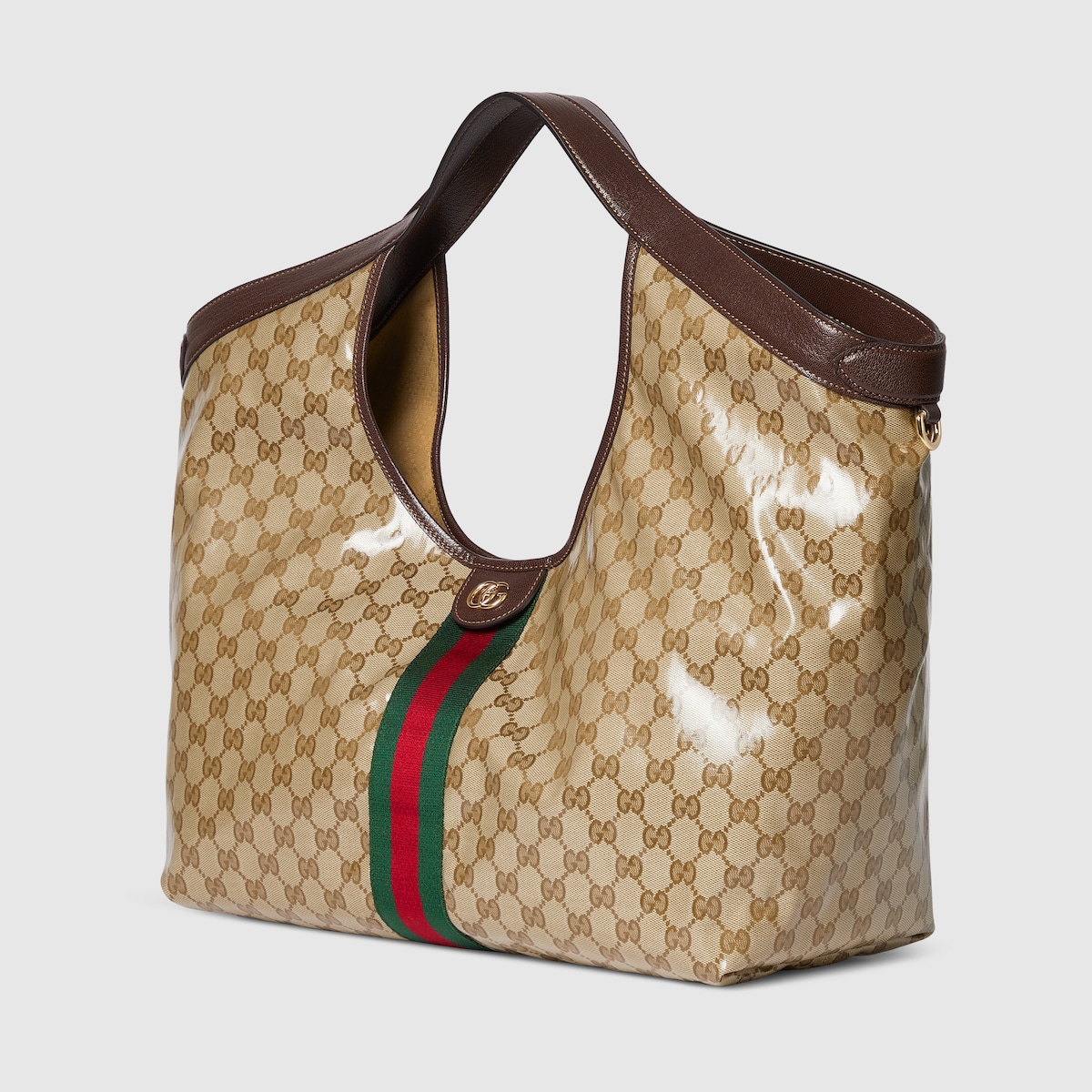 Gucci Giglio large tote bag in sand and brown GG fabric | GUCCI® NZ