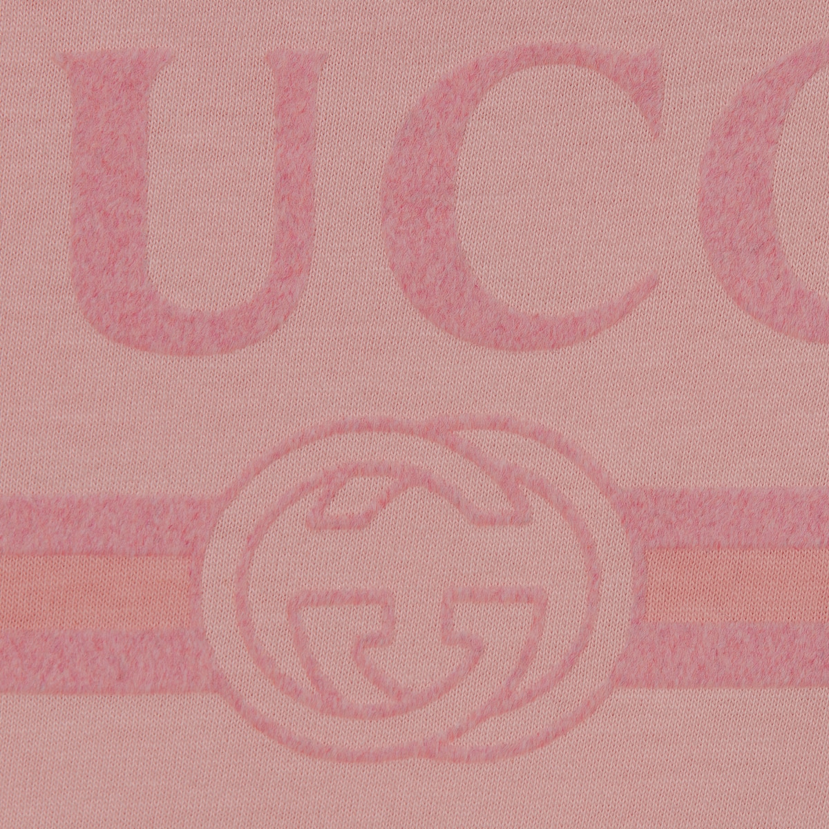 Children's cotton T-shirt with print in light pink | GUCCI® UK