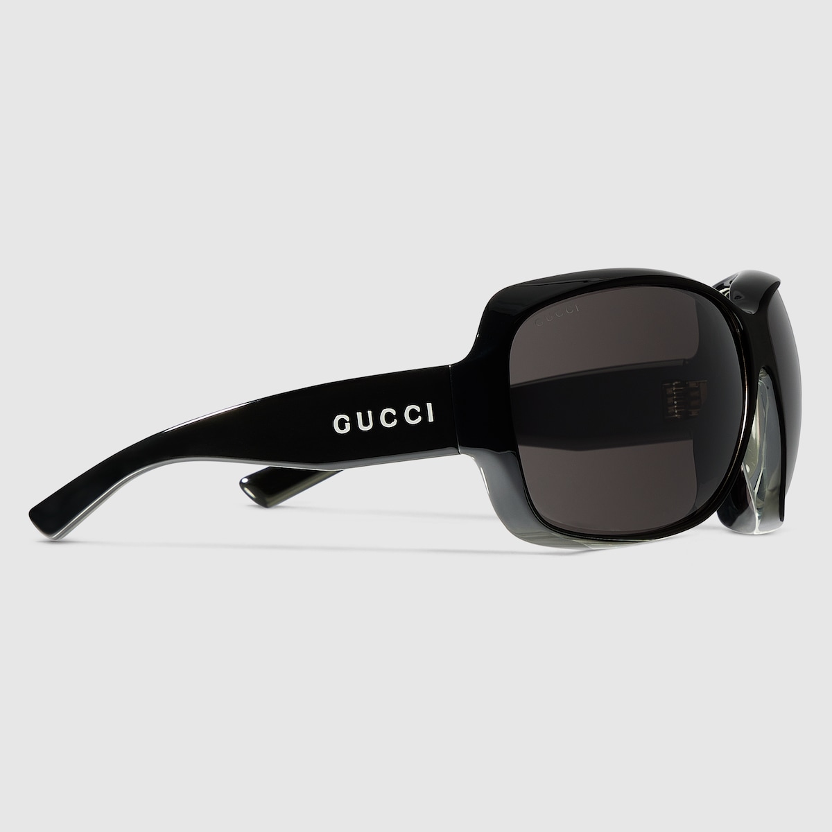 Square frame sunglasses in black | GUCCI® US