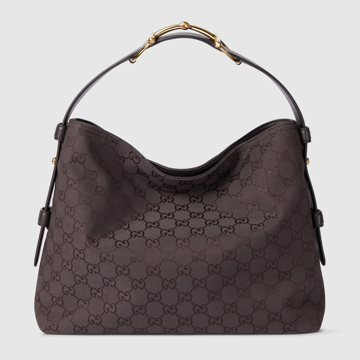 Gucci Beatrix medium tote bag in brown and dark brown GG canvas | GUCCI® ZA