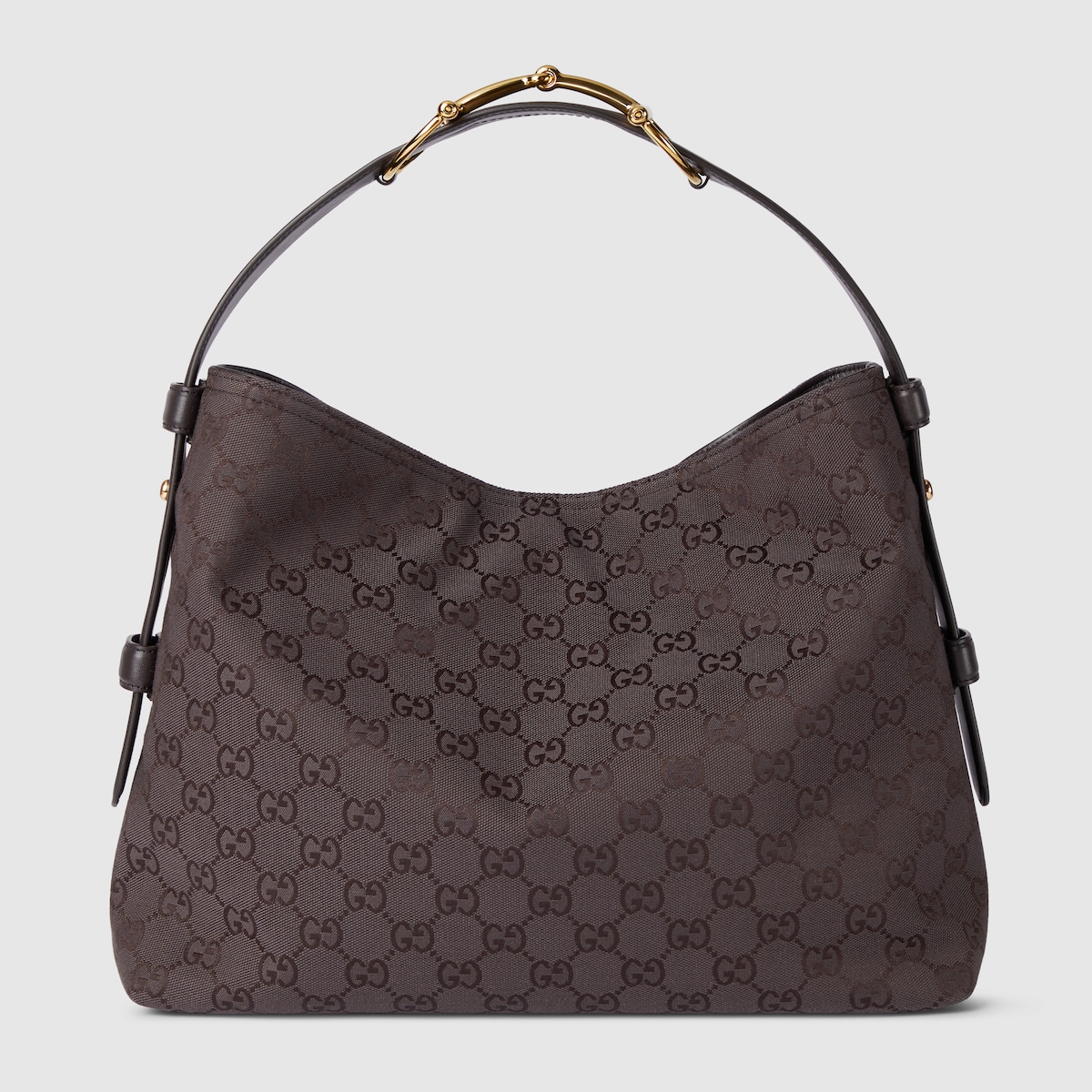 Gucci Beatrix medium tote bag in brown and dark brown GG canvas | GUCCI® ZA