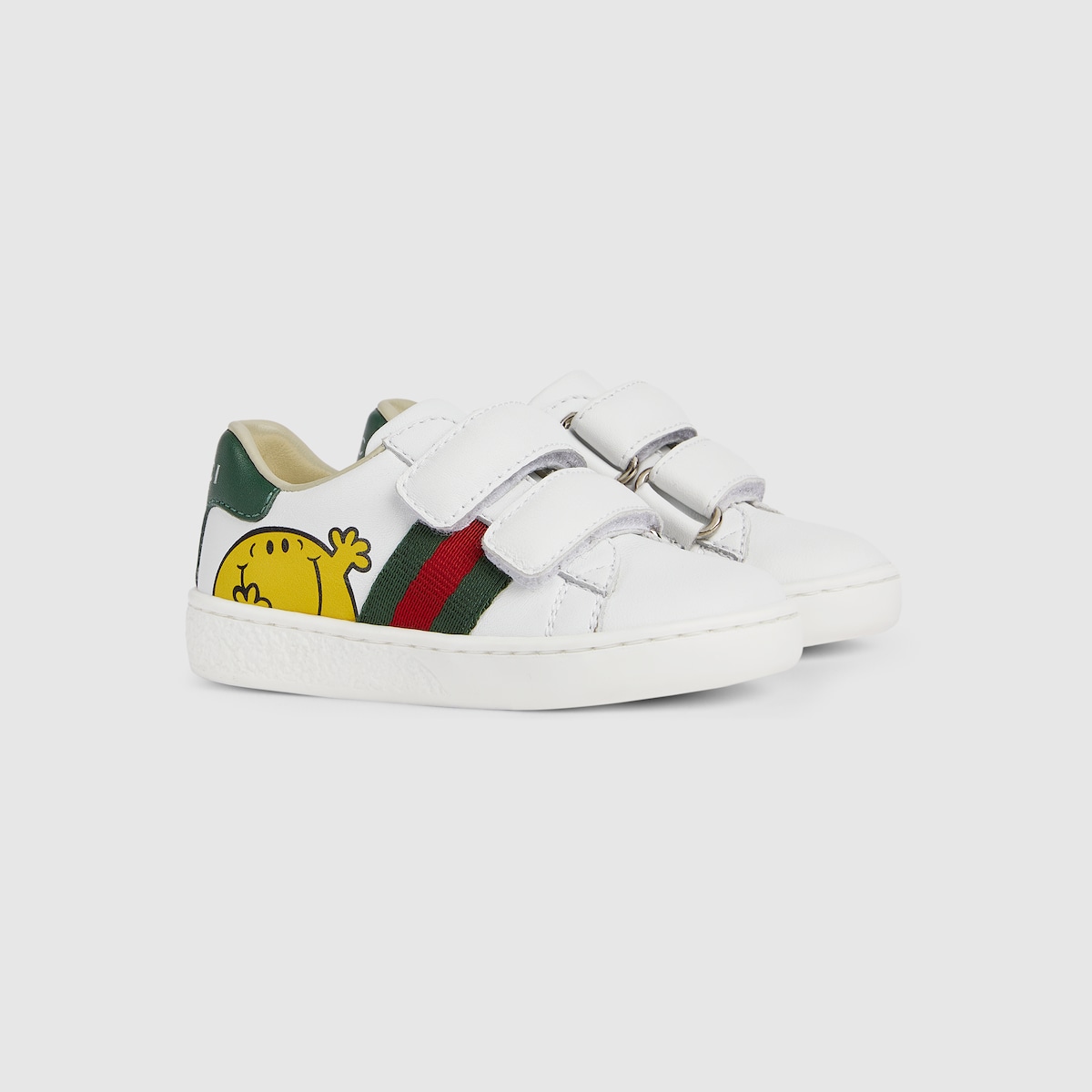Toddler Gucci Ace sneakers in white leather | GUCCI® US