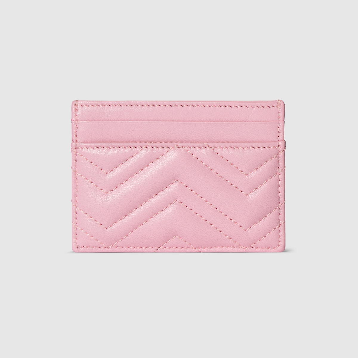 GG Marmont card case in light pink leather | GUCCI® ZA