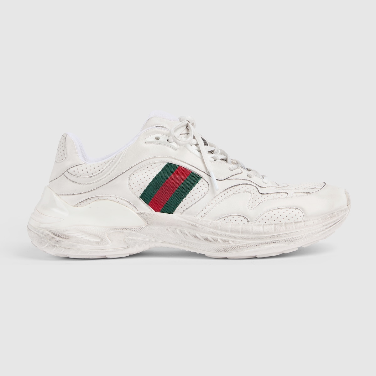 Men's Gucci 2.0 sneaker in white leather | GUCCI® US