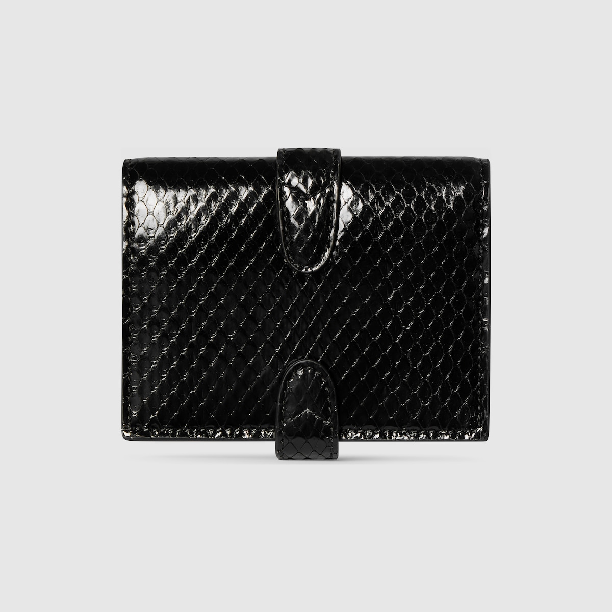 Gucci Jackie python small wallet in black | GUCCI® ZA