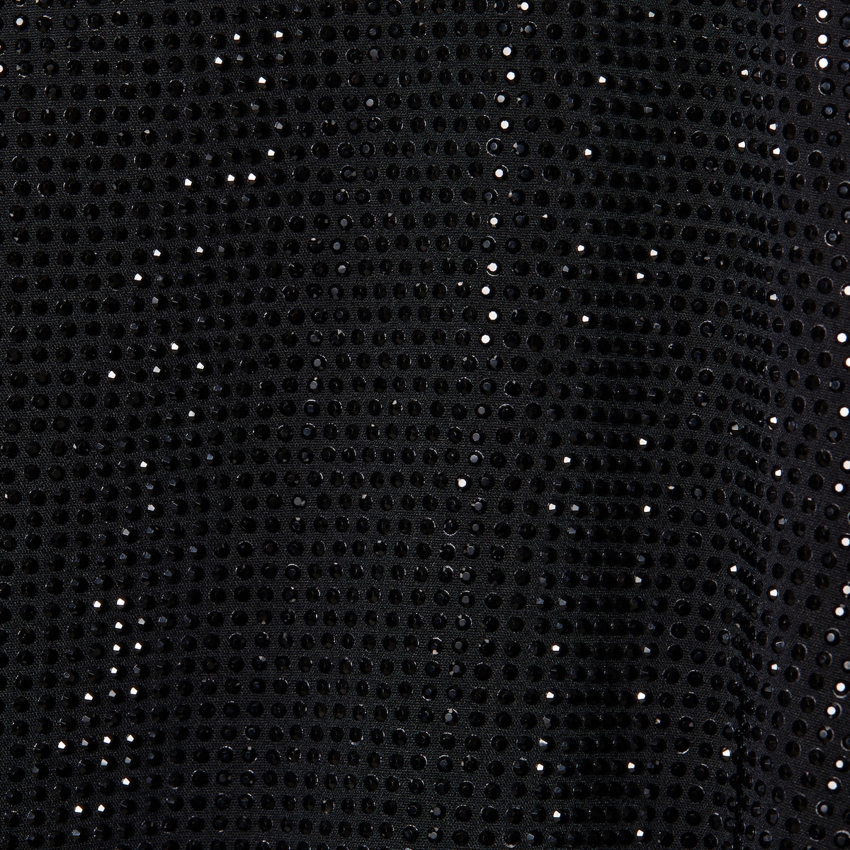 Silk chiffon tank top with crystals in black | GUCCI® UK