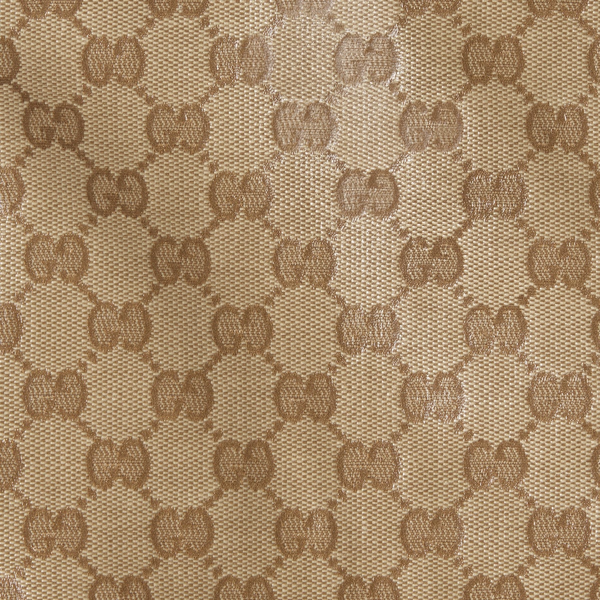 Coated GG cotton canvas fabric coat in sand | GUCCI® AU
