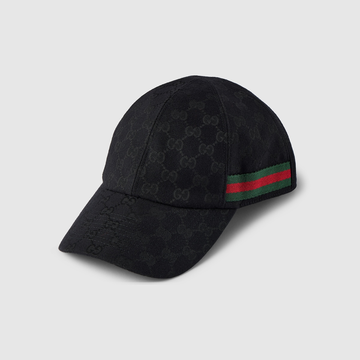 GG baseball hat with Web in black | GUCCI® ZA