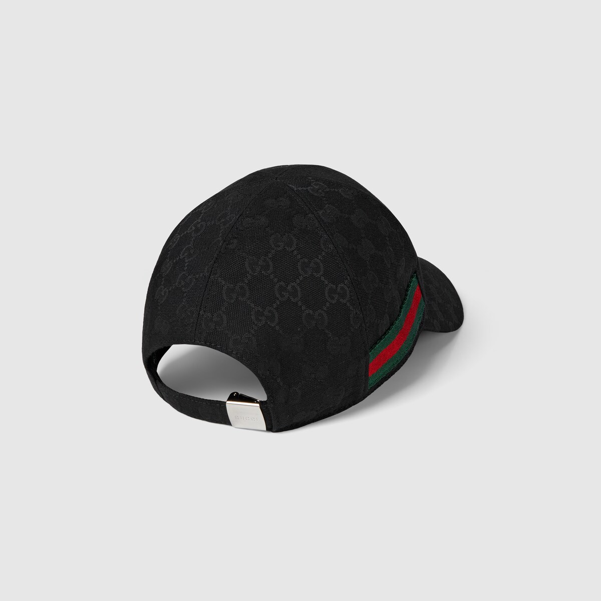 GG baseball hat with Web in black | GUCCI® FI