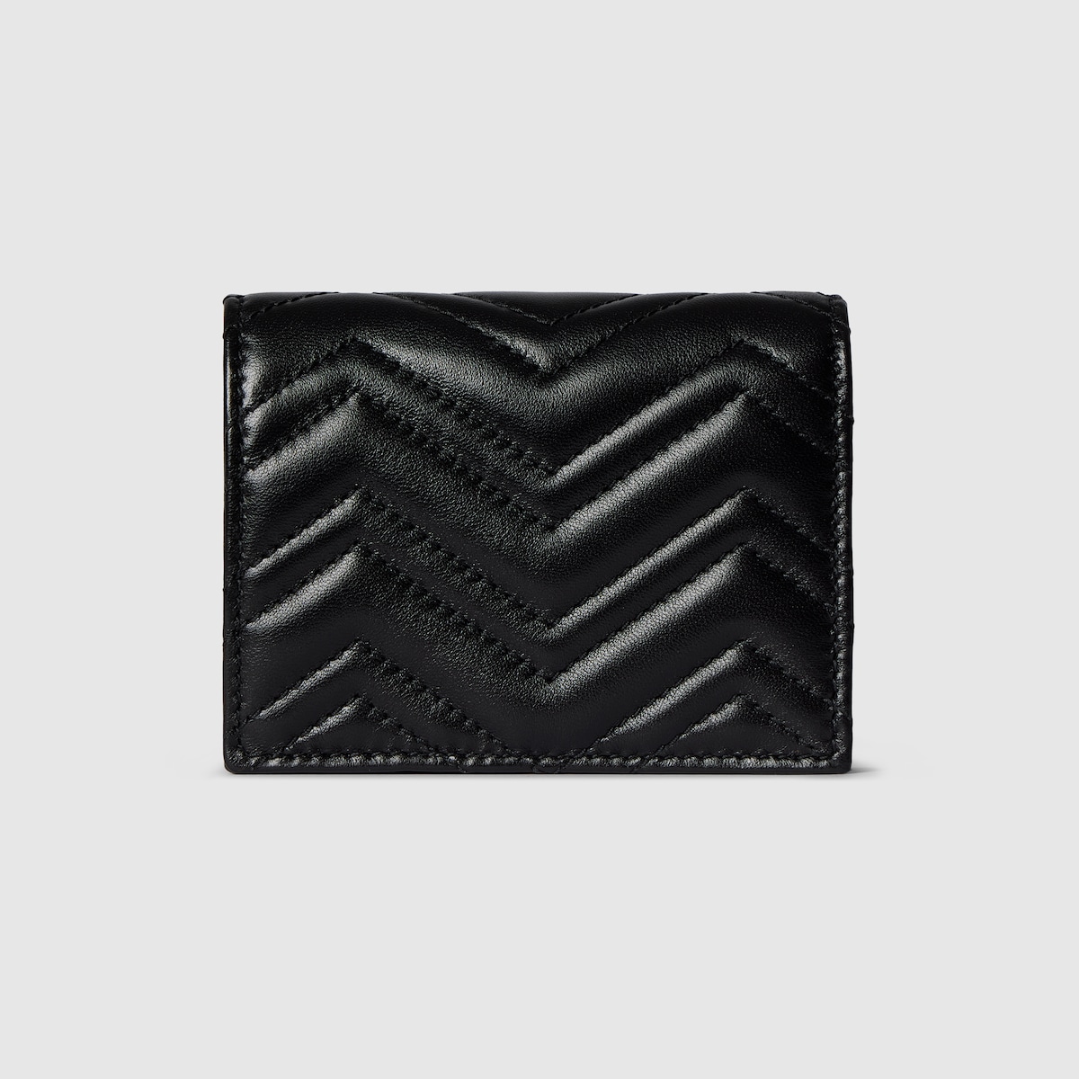 GG Marmont card case wallet in black leather | GUCCI® UK