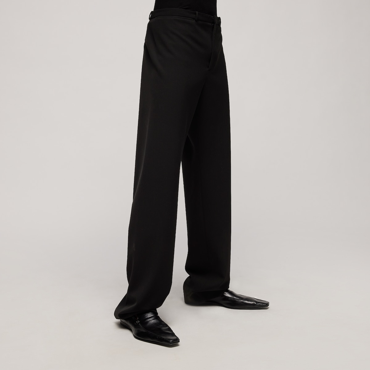 Technical stretch wool pants in black | GUCCI® AU