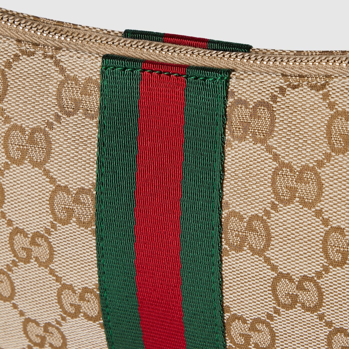 Lunetta small crossbody bag in sand and brown GG canvas | GUCCI® US