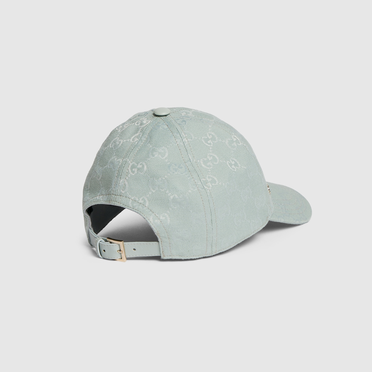 GG canvas baseball hat in icy blue | GUCCI® AU