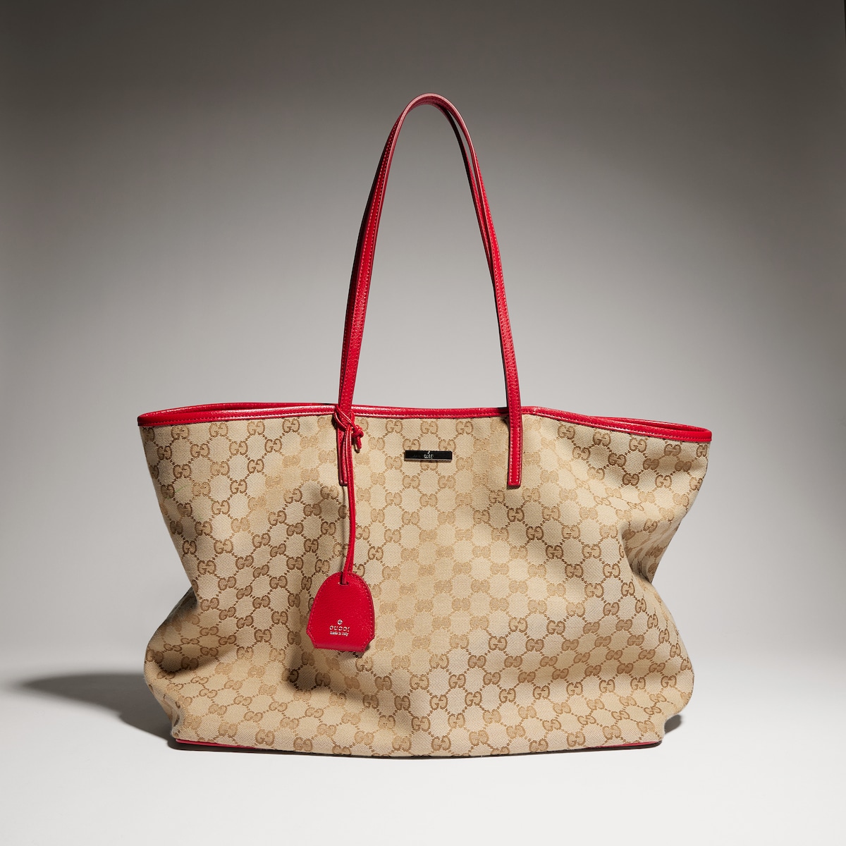 Gucci Tribeca large tote bag in sand and brown GG canvas | GUCCI® UK
