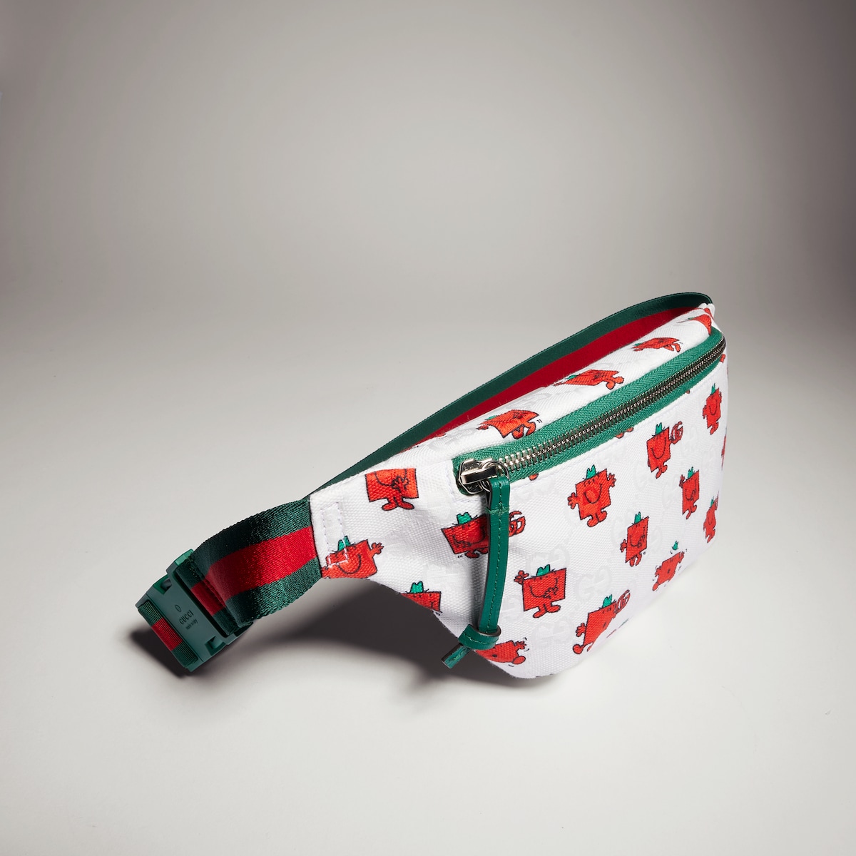 Children's printed GG belt bag in white GG canvas | GUCCI® NL