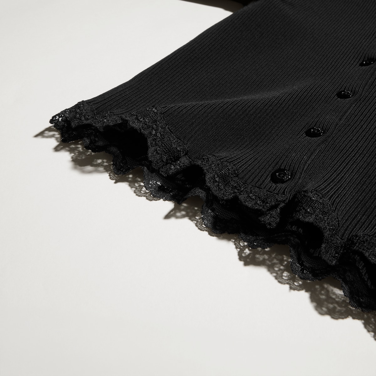 Fine matte viscose rib cardigan in black | GUCCI® UK