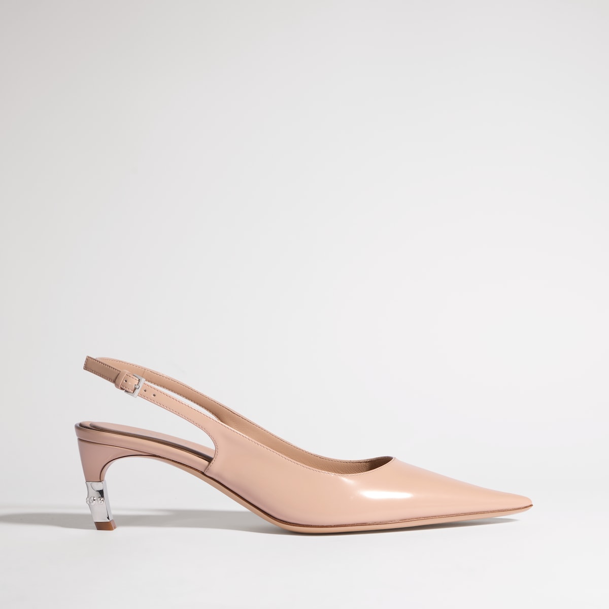 Women's Castello slingback in pink beige leather | GUCCI® UK
