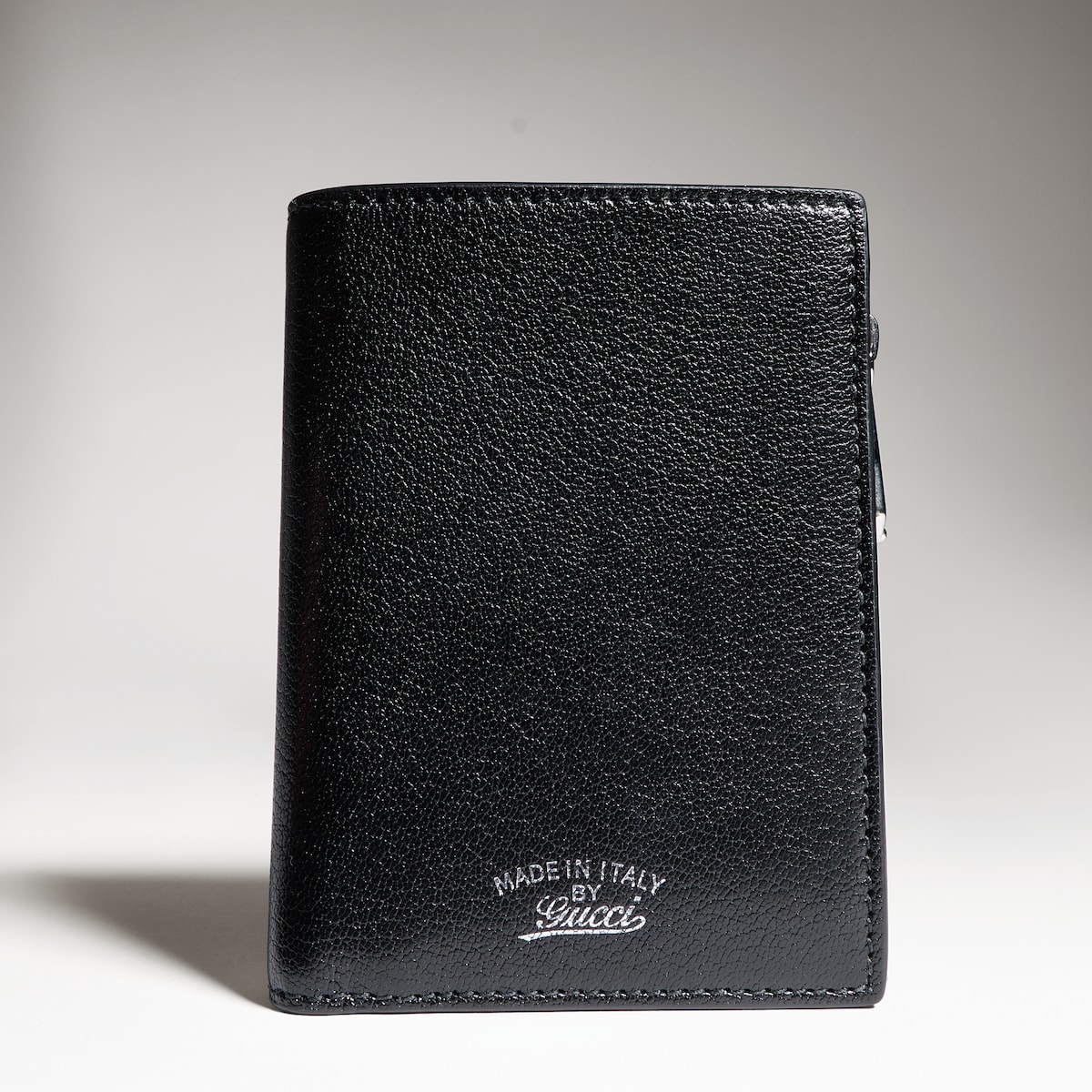 Lira coin wallet in black leather | GUCCI® UK