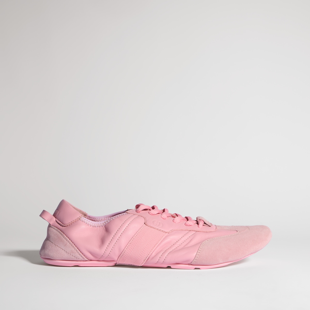 Flex Damensneaker in rosafarbenes Wildleder und Leder | GUCCI® CH