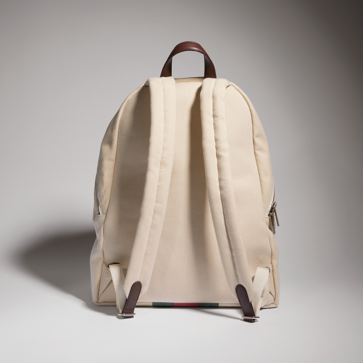 Positano large backpack in ivory canvas | GUCCI® US