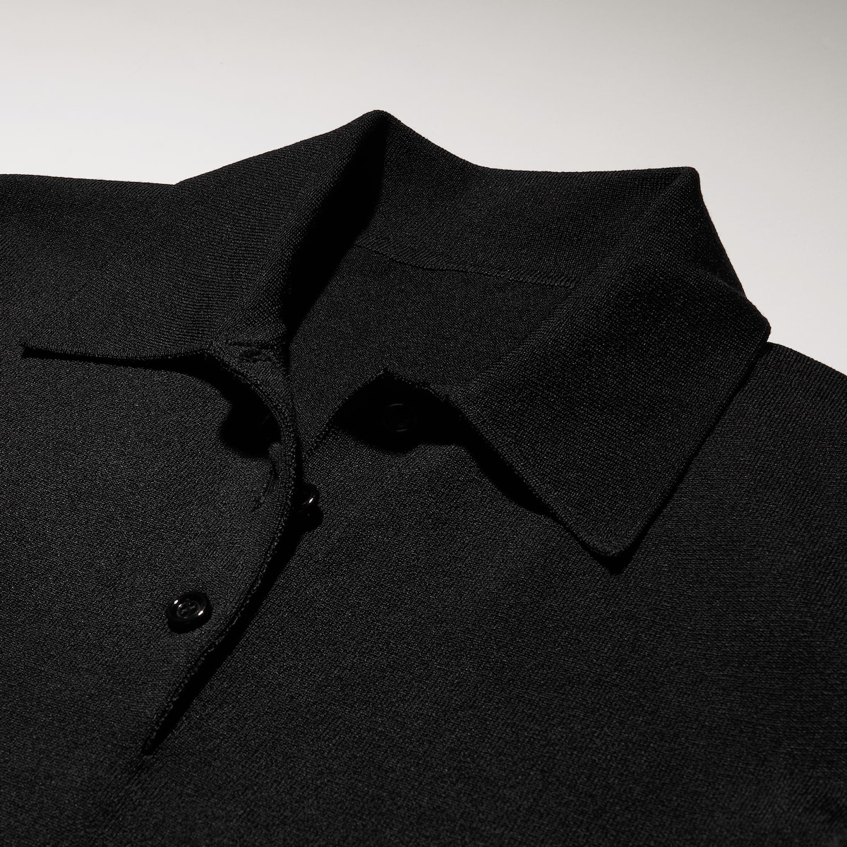 Fine stretch silk dress in black | GUCCI® US
