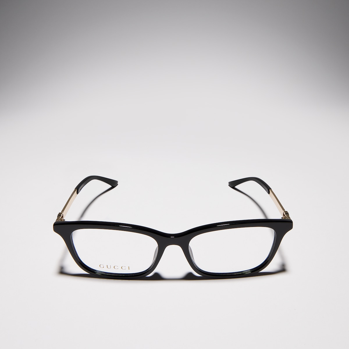 Rectangular optical frame in schwarz | GUCCI® DE