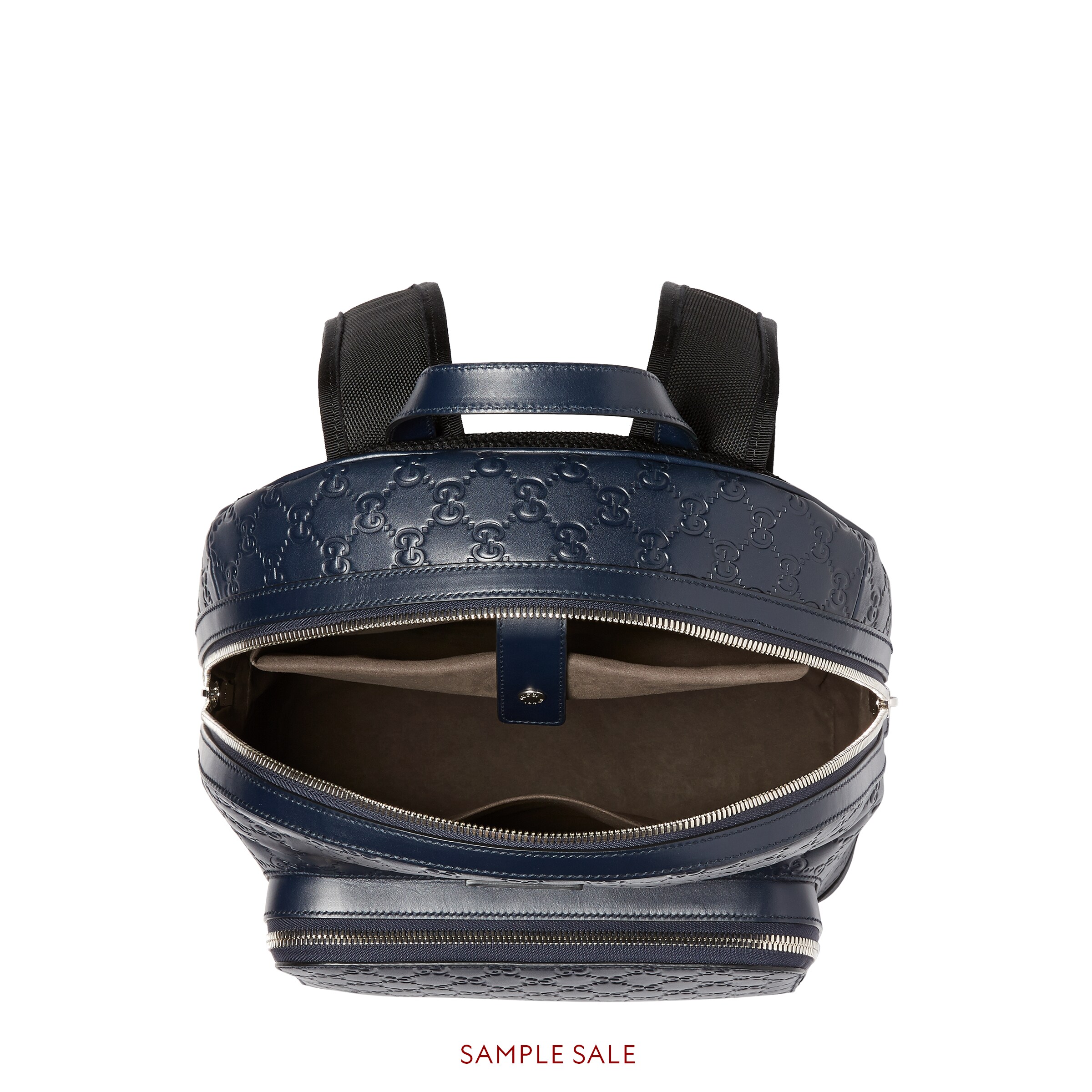 Gucci Signature leather backpack - Gucci Men's Backpacks 406370CWCCN8490