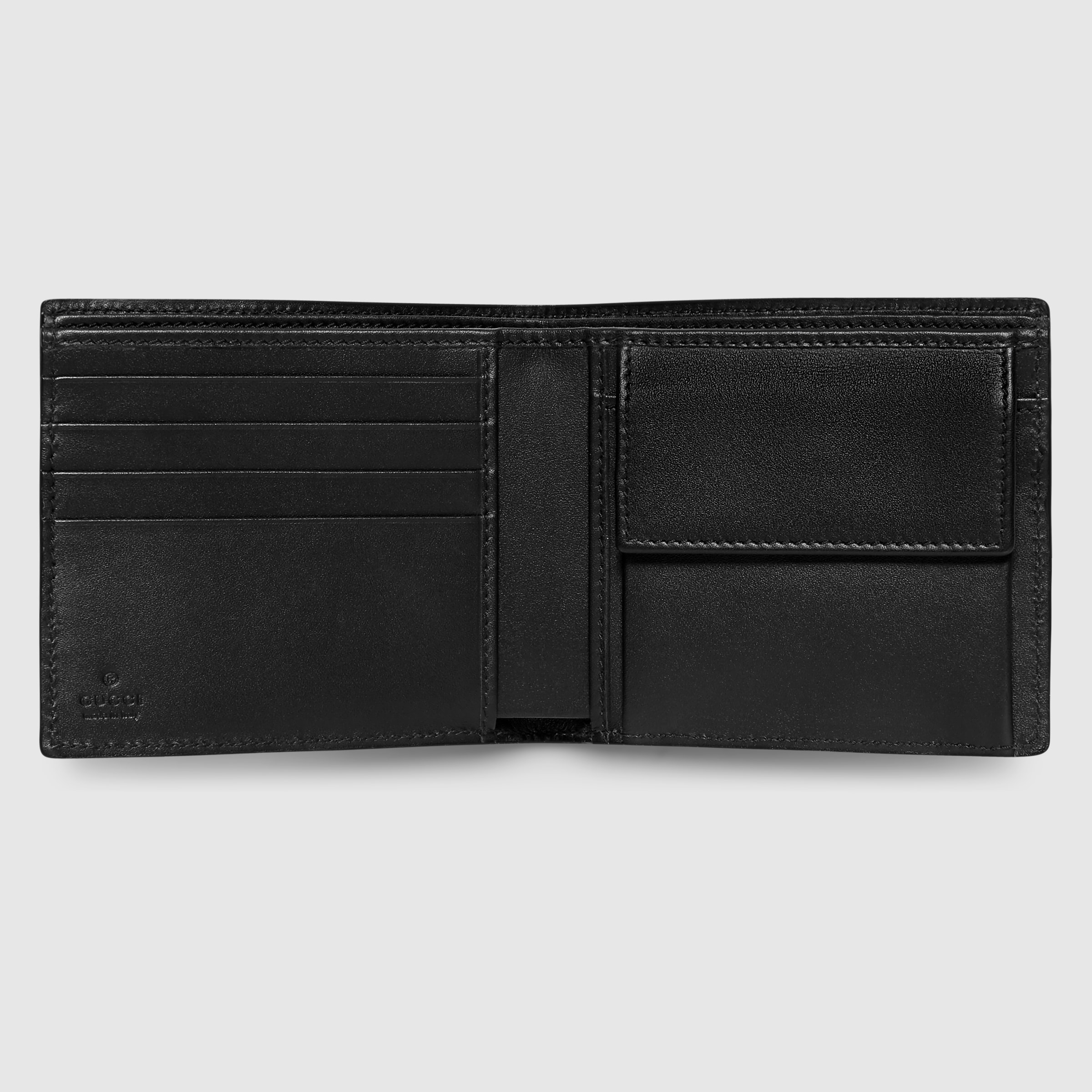 Monedero Gucci Signature en Piel Gucci Signature negra | GUCCI® ES