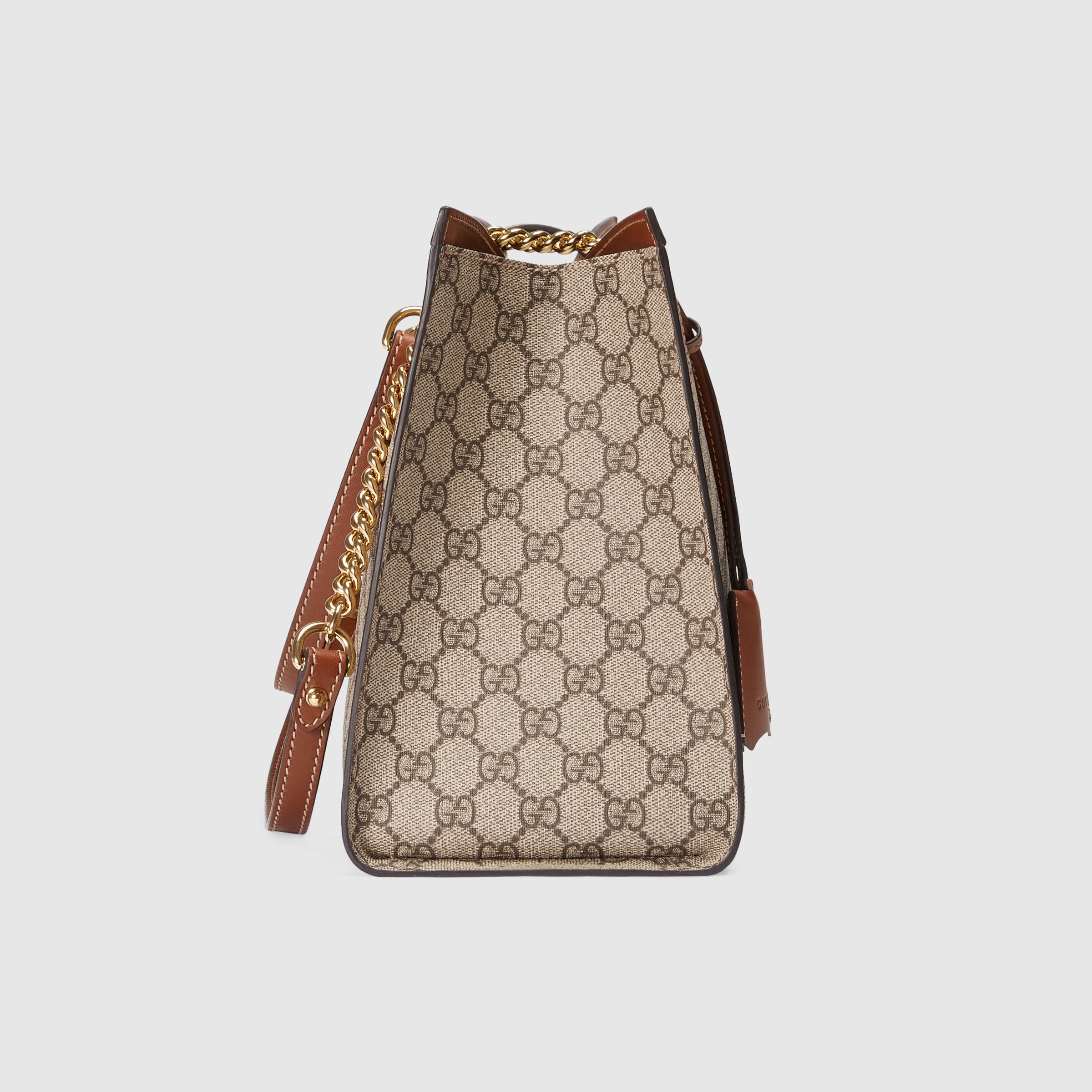 GG Supreme Canvas Padlock Medium Shoulder Bag | GUCCI® US