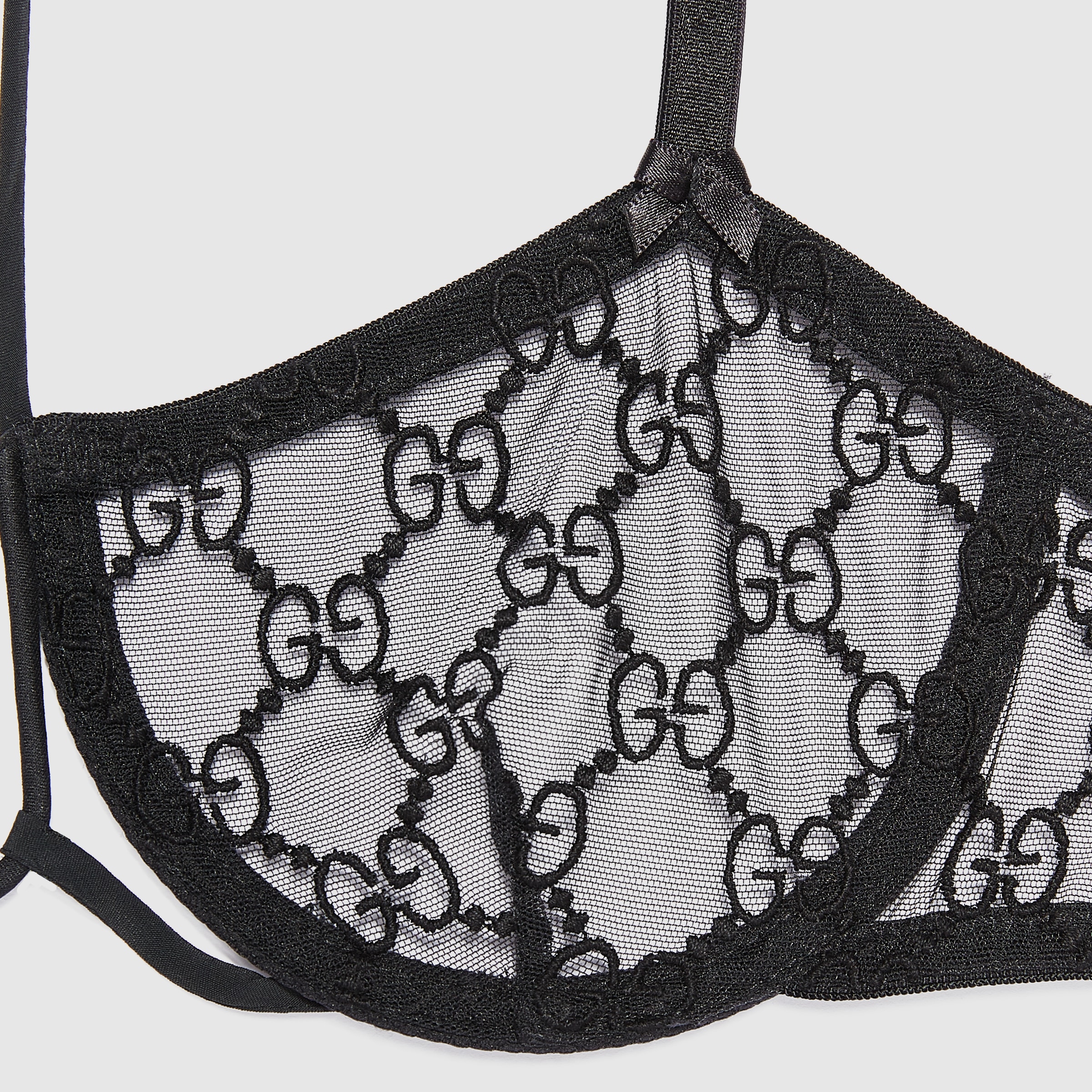 Ensemble de lingerie en tulle à motif GG | GUCCI® FR