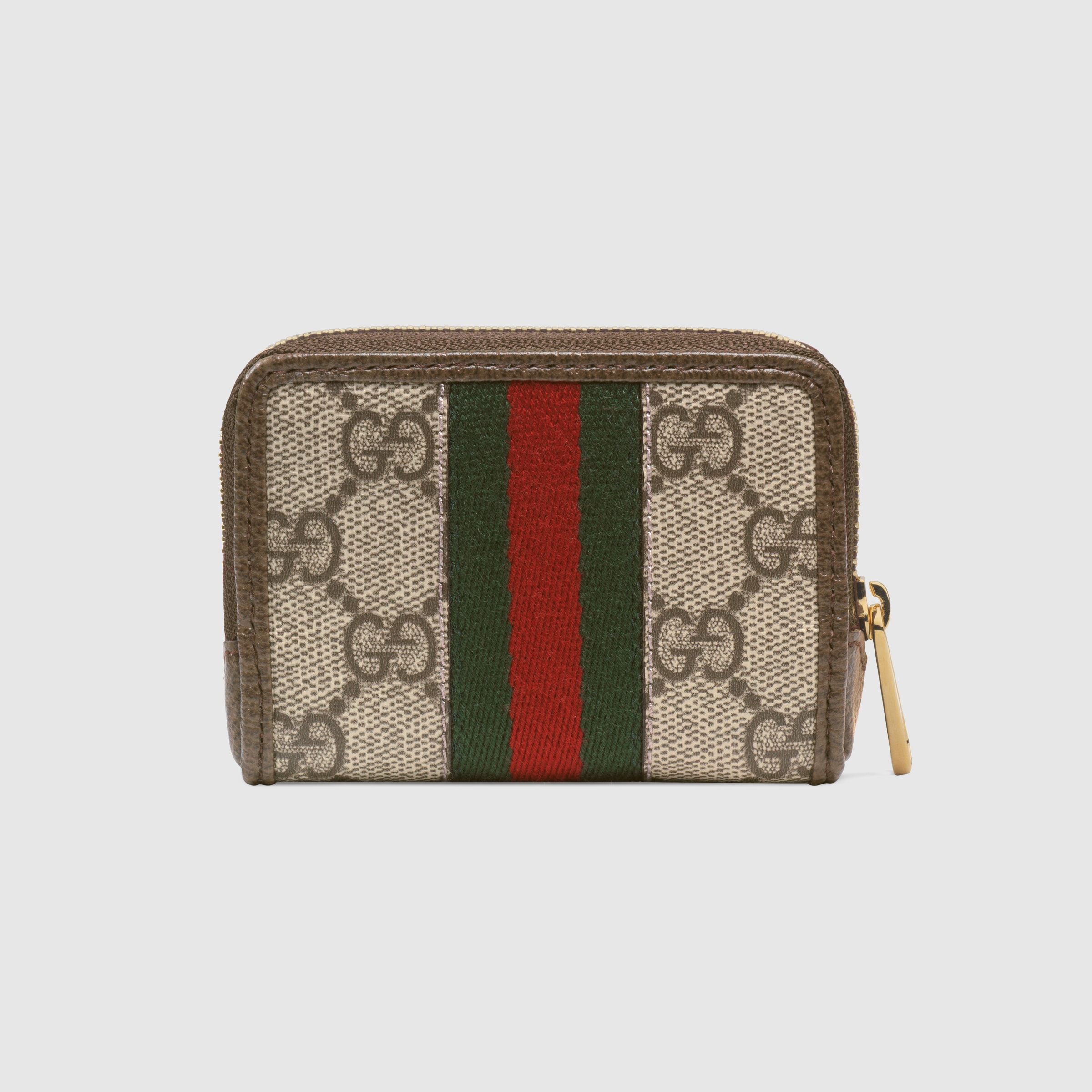 Card set with Double G in beige and ebony GG Supreme | GUCCI® US
