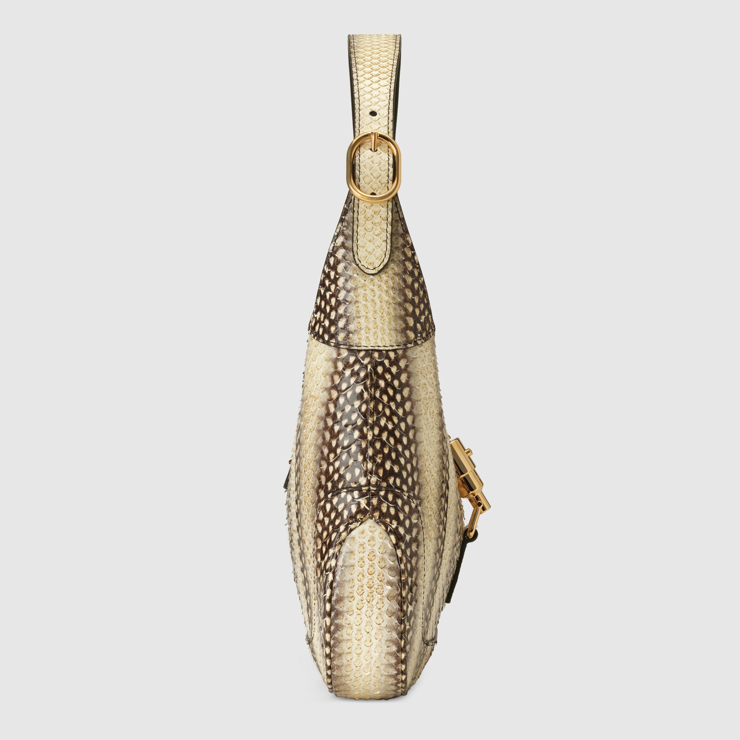 Jackie 1961 small python bag in natural colour | GUCCI® HU