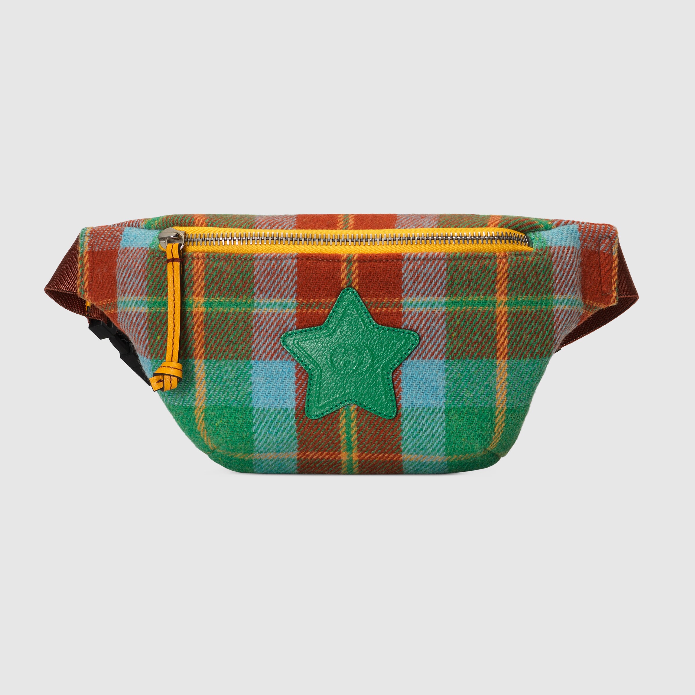 Children's star belt bag in blue, green and red | GUCCI® Australia