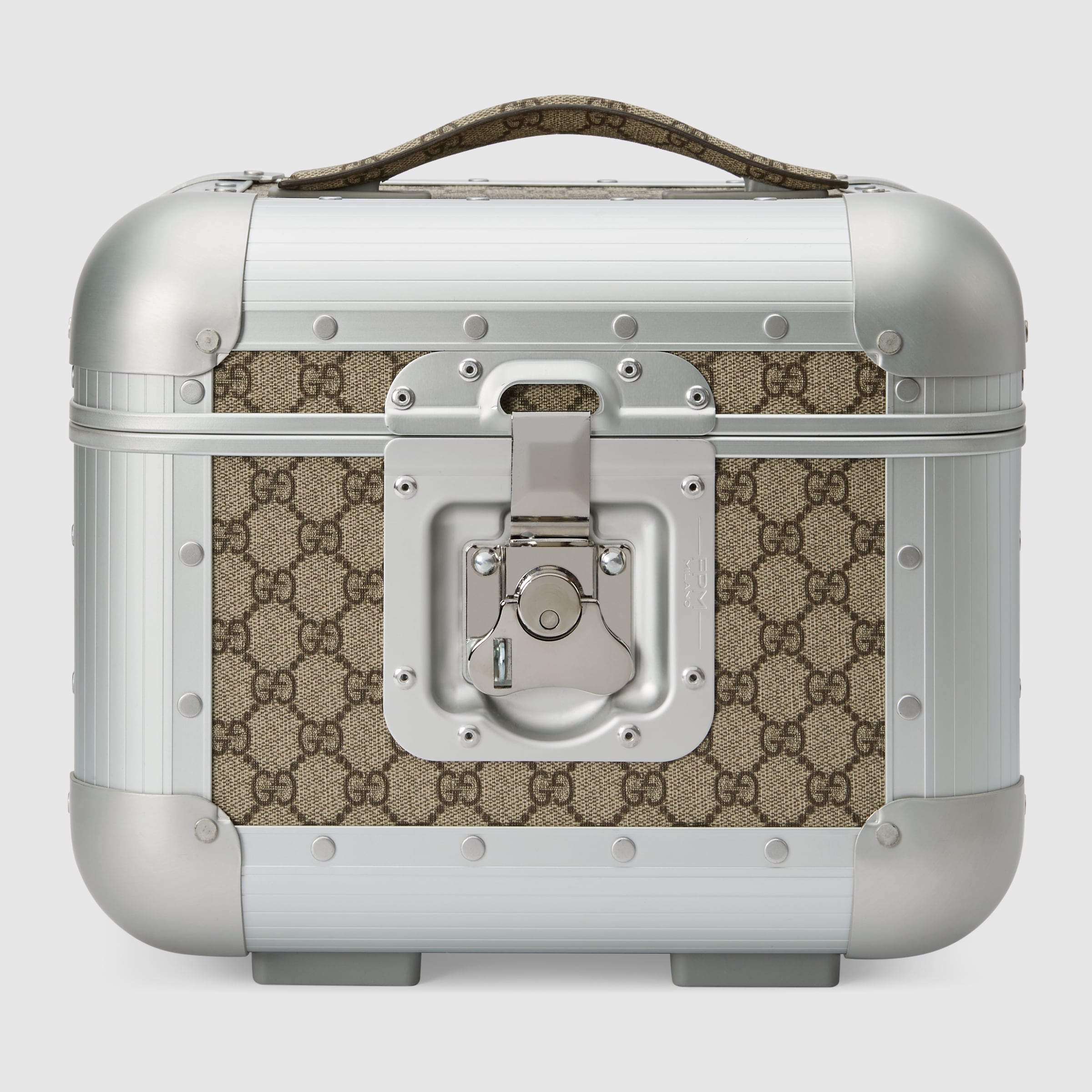 Gucci Porter beauty case in beige and ebony Supreme | GUCCI® 香港