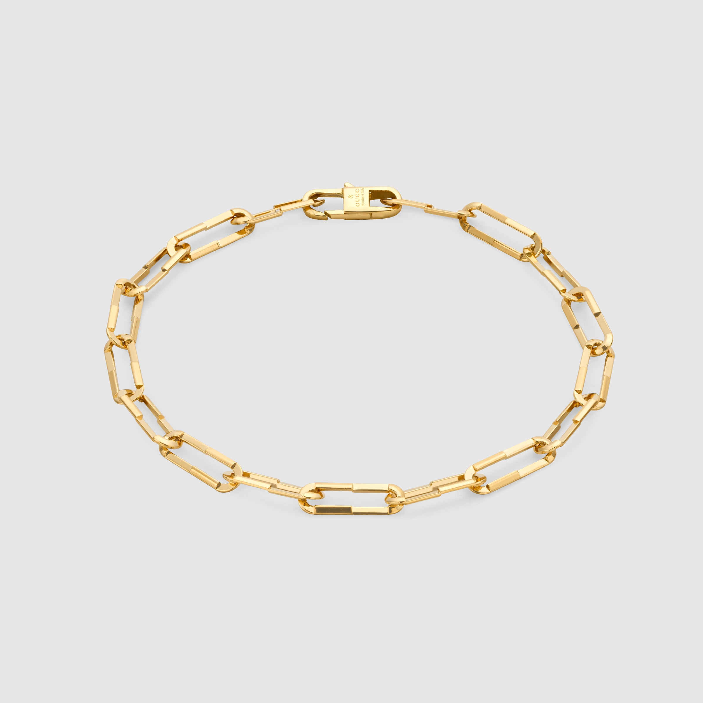 Gucci Link to Love 18k bracelet in 18k yellow gold | GUCCI® US