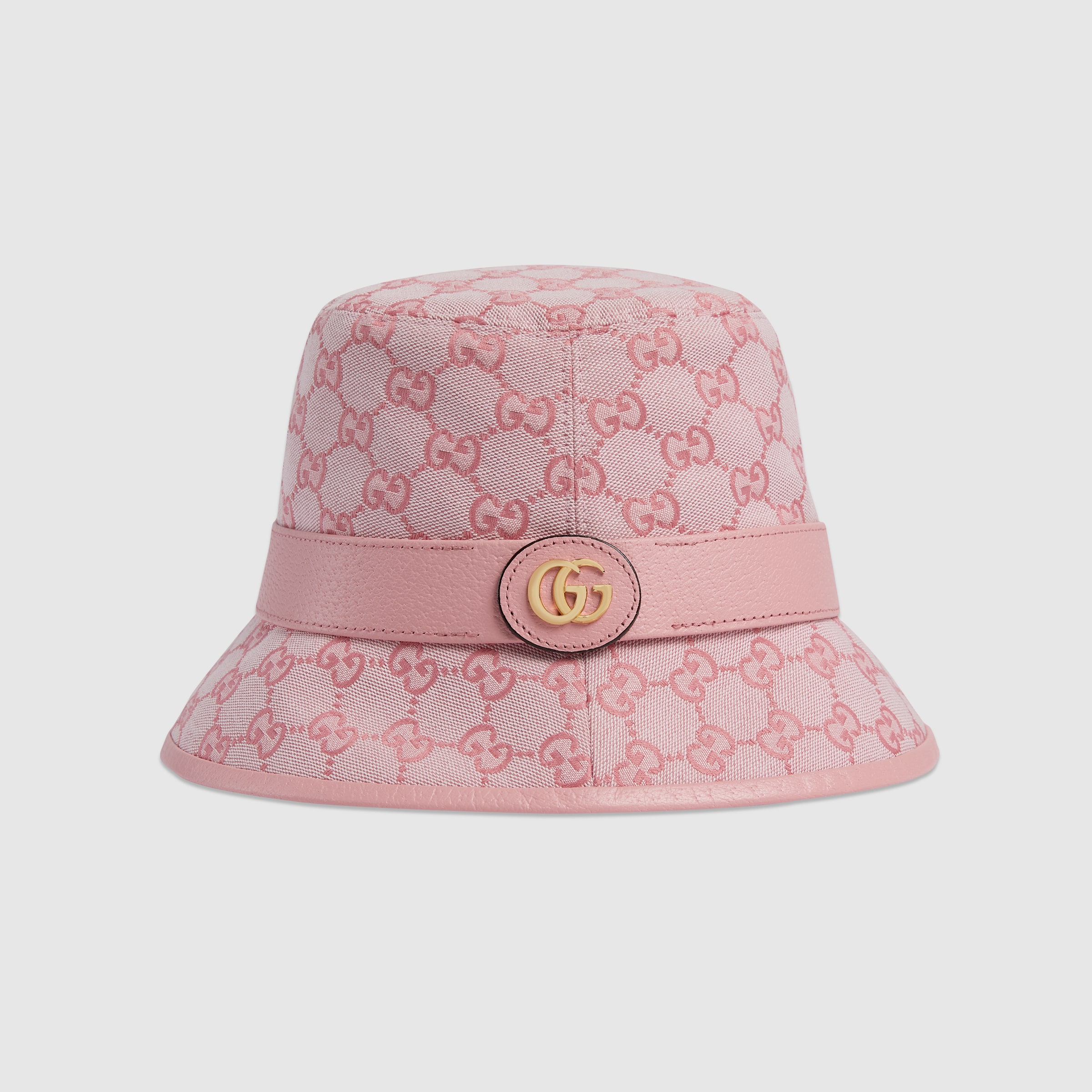 GG canvas bucket hat in pink | GUCCI® US