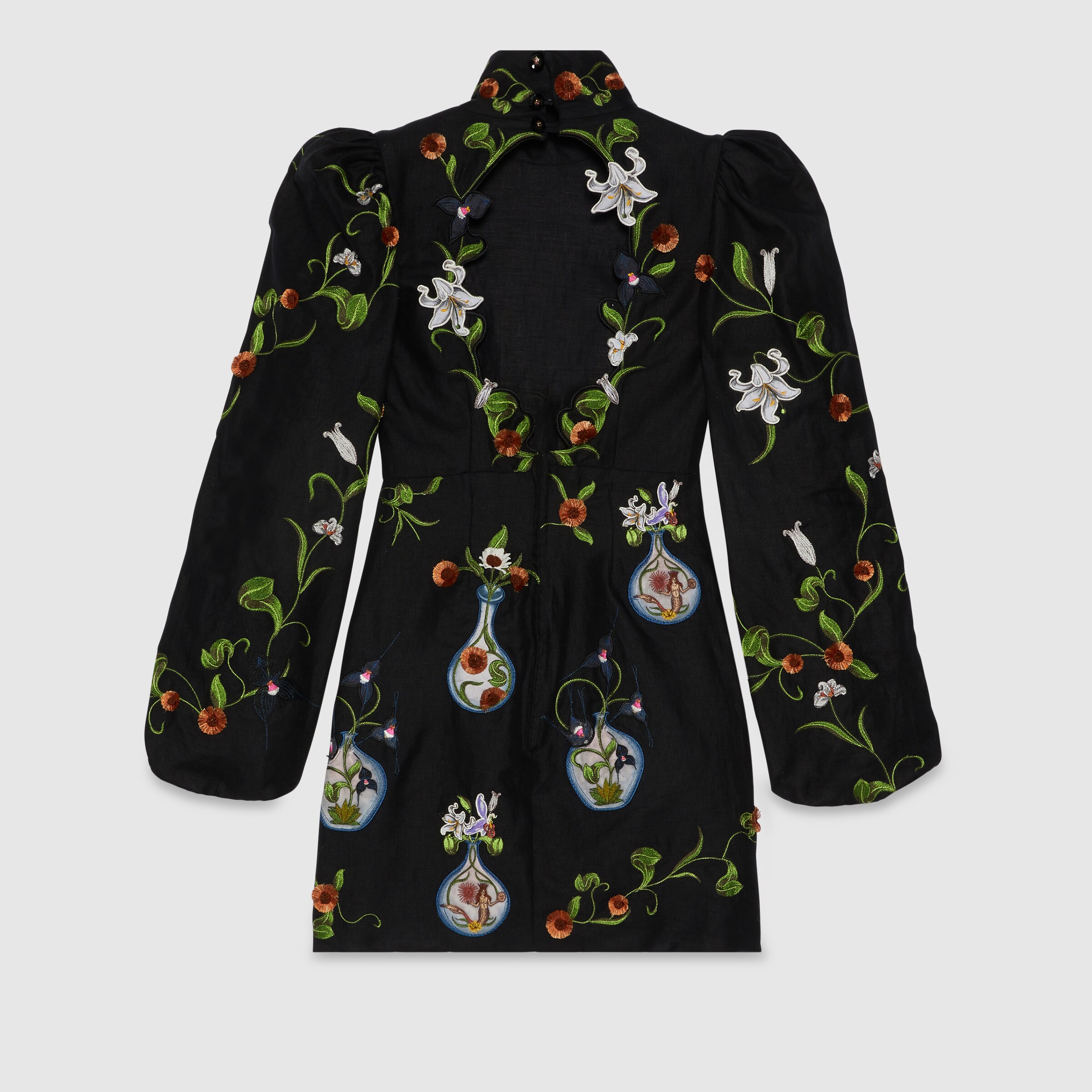 Posion mini dress in multicolor | GUCCI® Canada